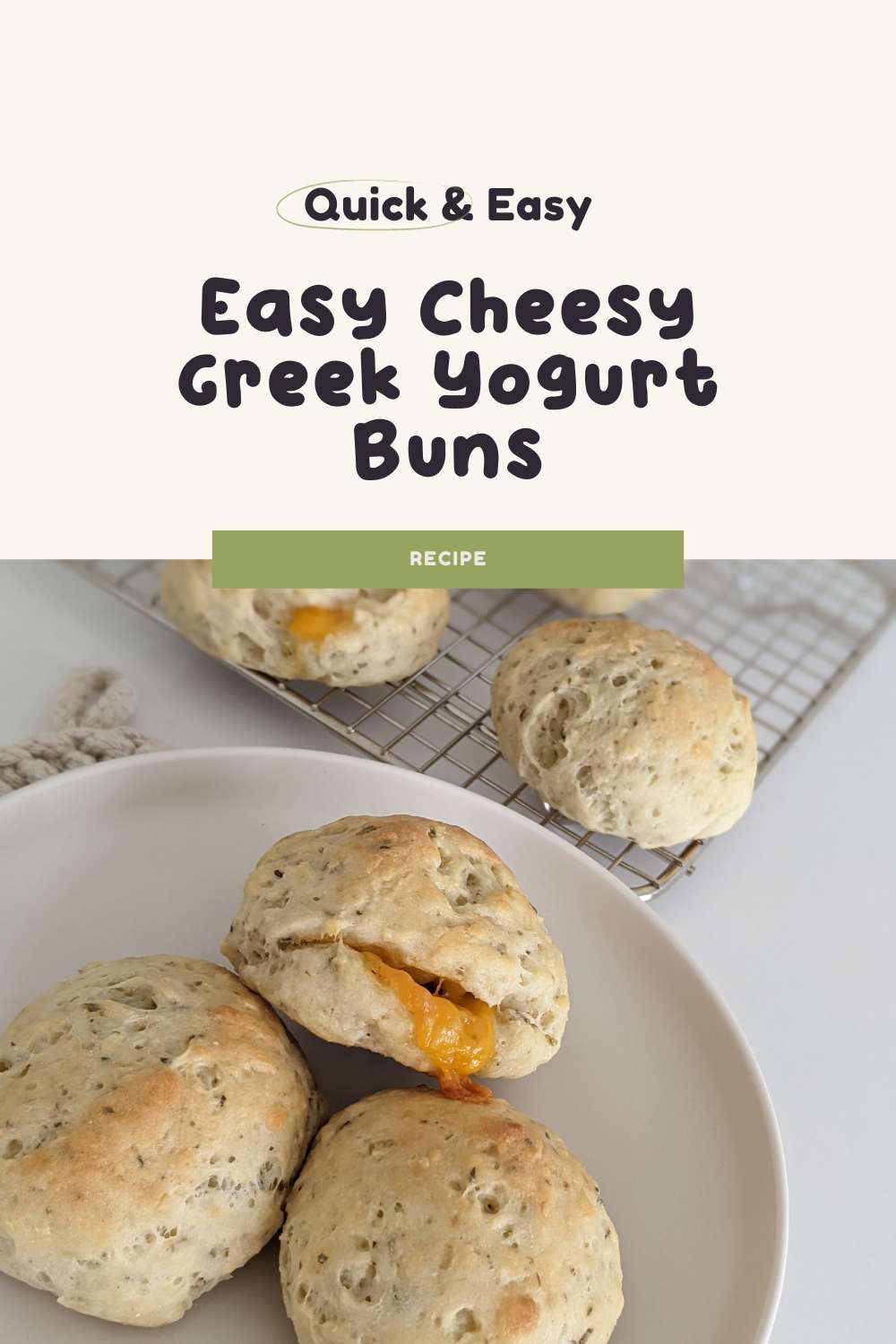 Easy Cheesy Greek Yogurt Buns - Little Spuds Nutrition - Pediatrics ...